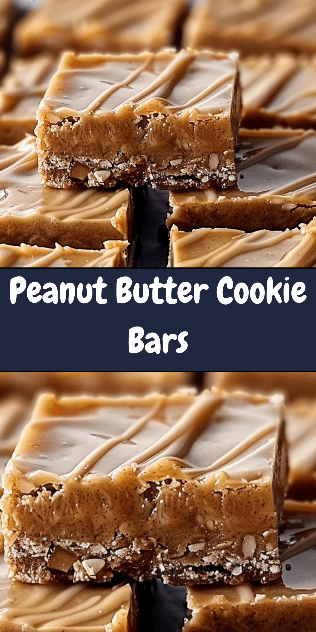 Peanut Butter Cookie Bars | Cheryl's Cooking