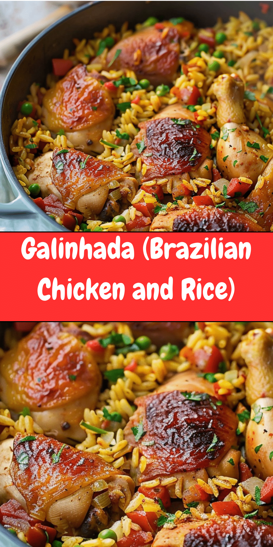 Galinhada (Brazilian Chicken and Rice) | Cheryl's Cooking