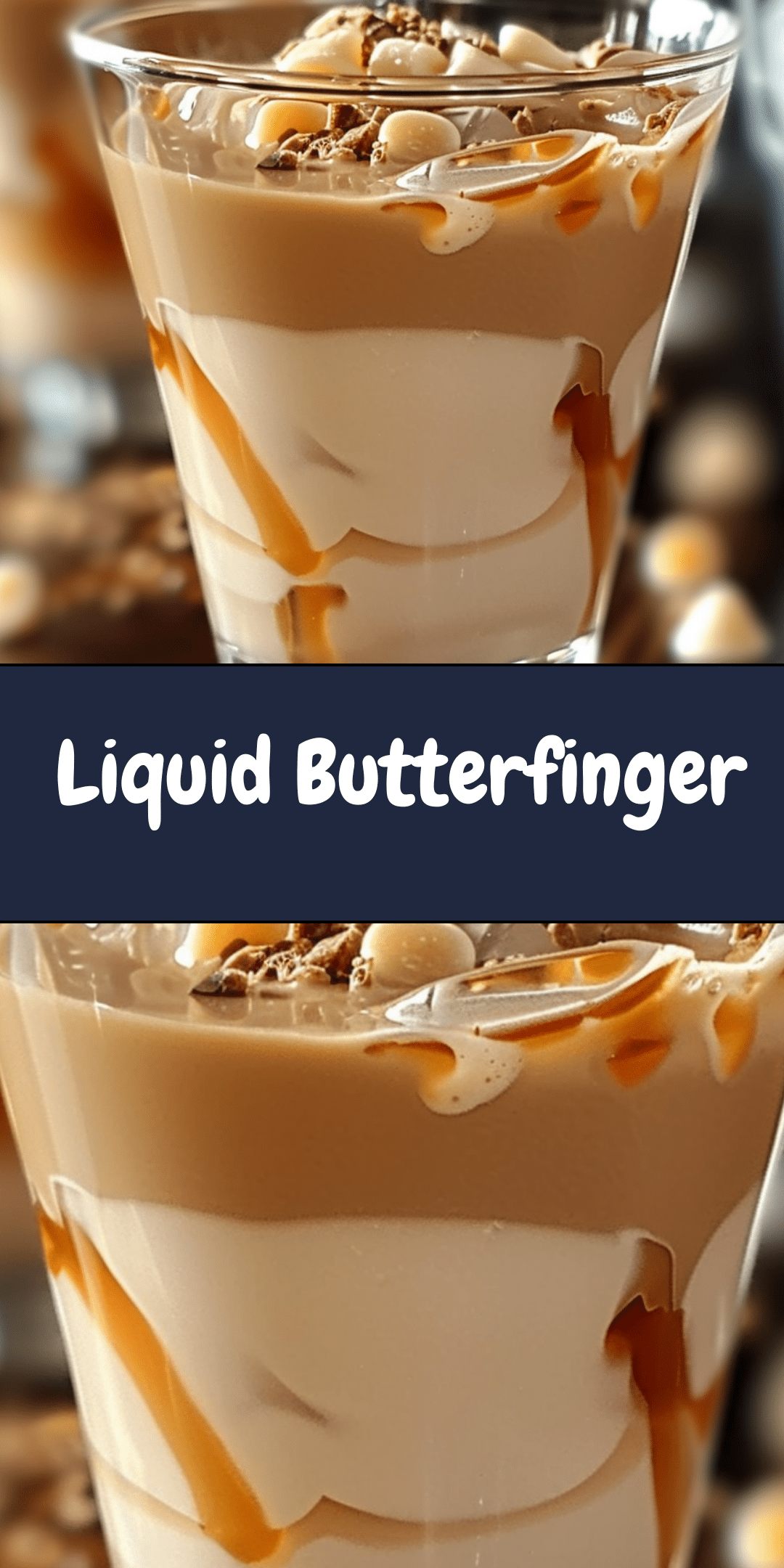Liquid Butterfinger | Cheryl's Cooking