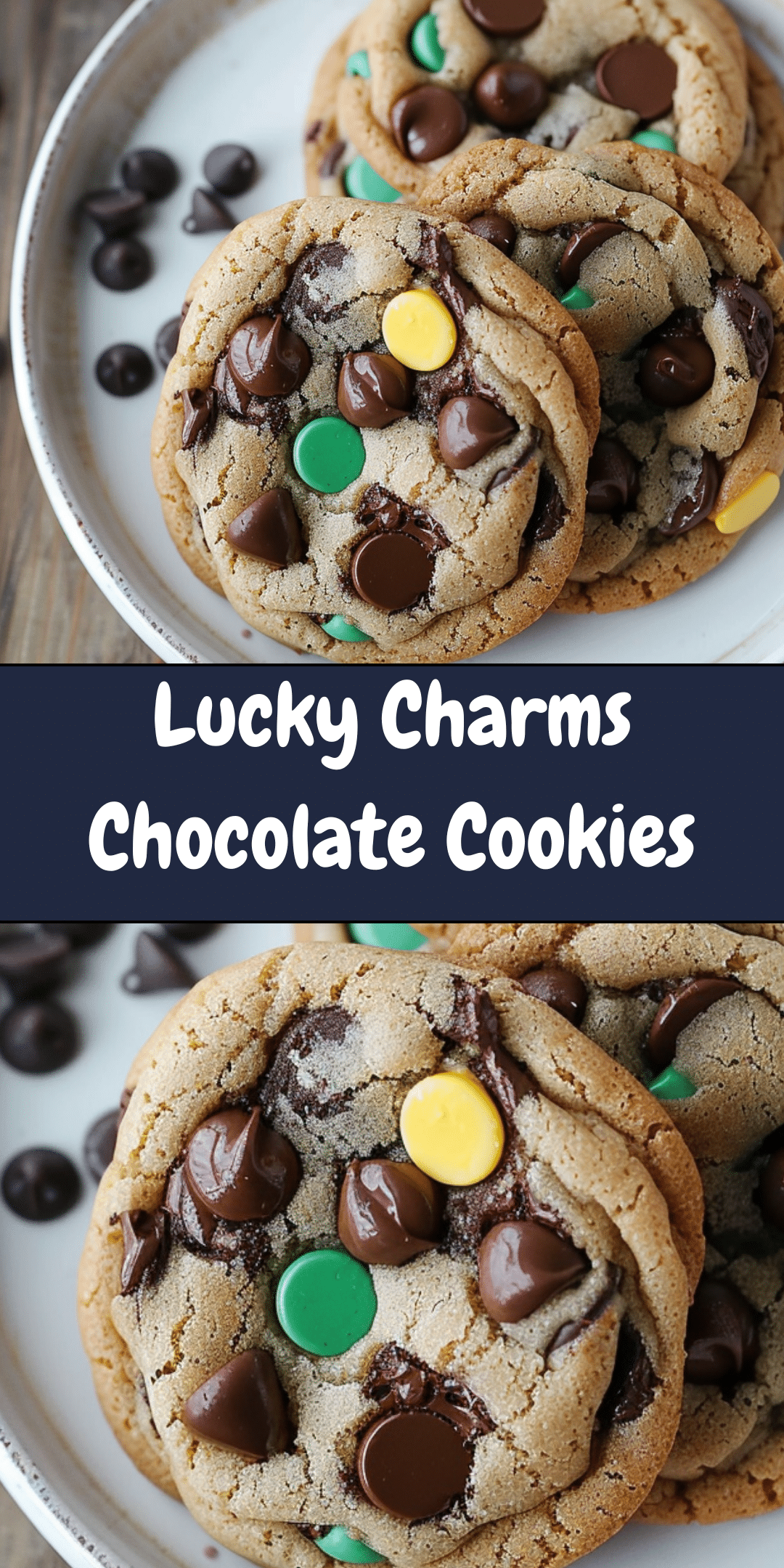 Lucky Charms Chocolate Cookies | Cheryl's Cooking