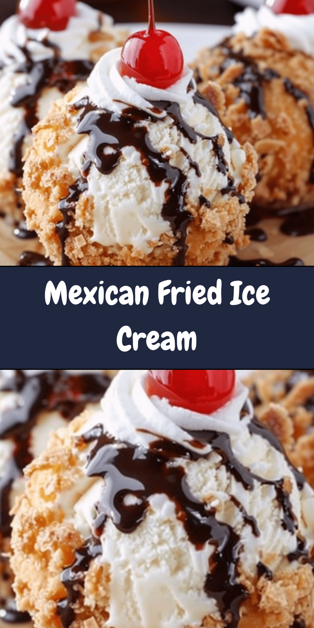 Mexican Fried Ice Cream | Cheryl's Cooking