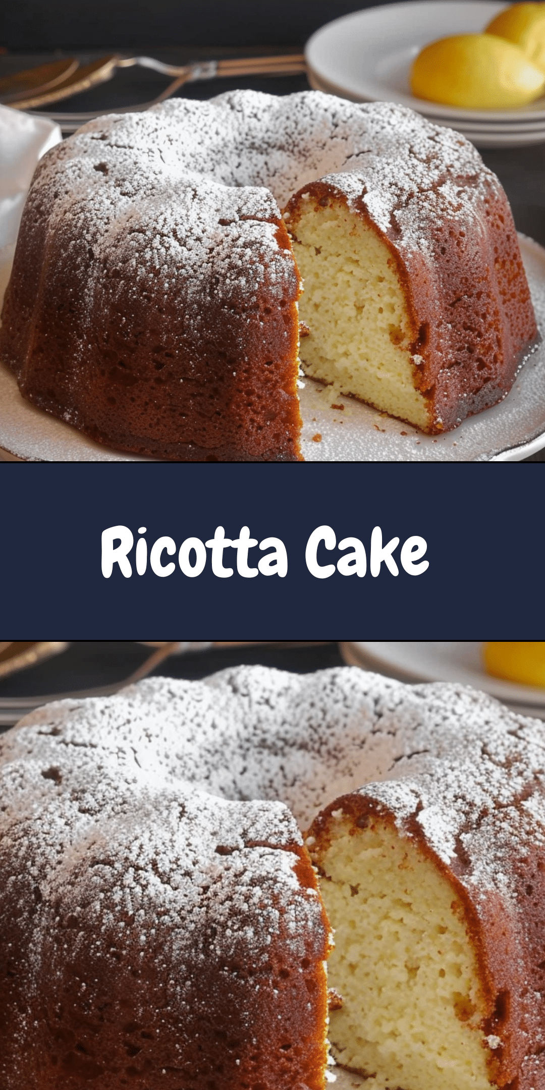 Ricotta Cake | Cheryl's Cooking