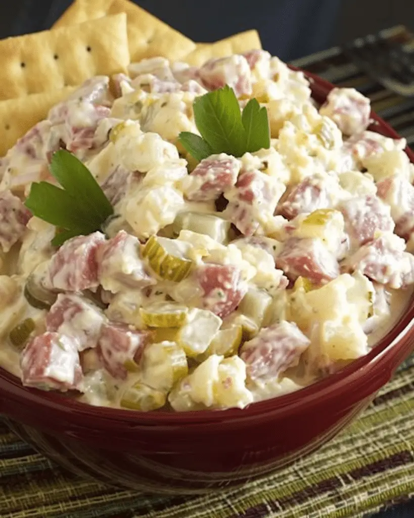 Bologna Salad | Cheryl's Cooking