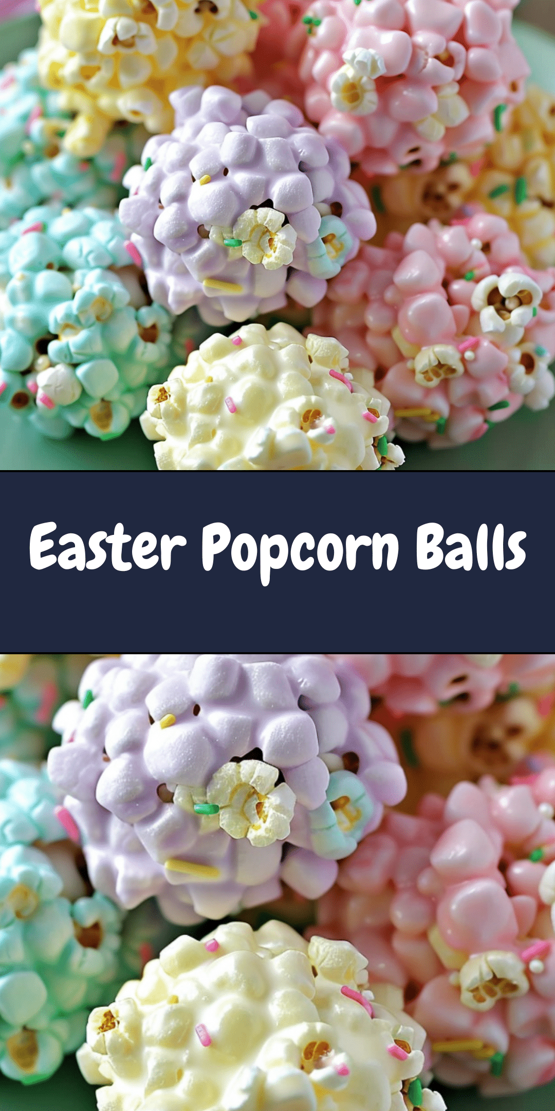 Easter Popcorn Balls | Cheryl's Cooking