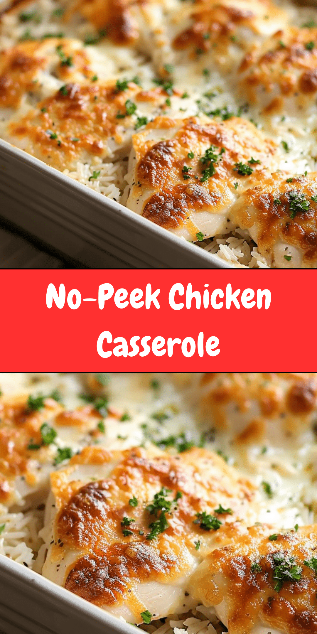 No-Peek Chicken Casserole | Cheryl's Cooking
