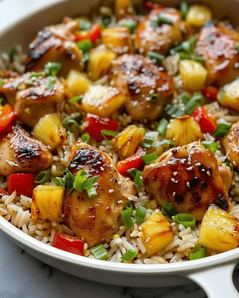 Pineapple Chicken and Rice | Cheryl's Cooking