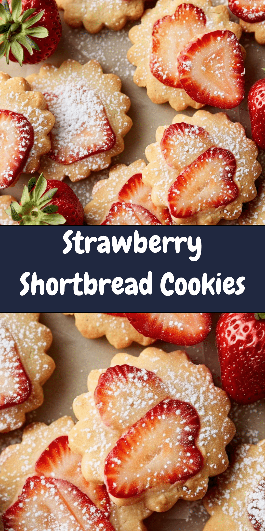 Strawberry Shortbread Cookies | Cheryl's Cooking
