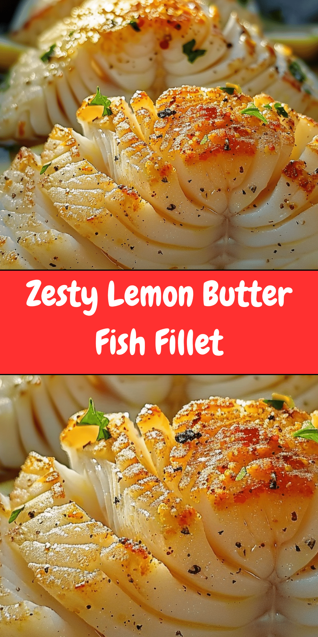 Zesty Lemon Butter Fish Fillet | Cheryl's Cooking