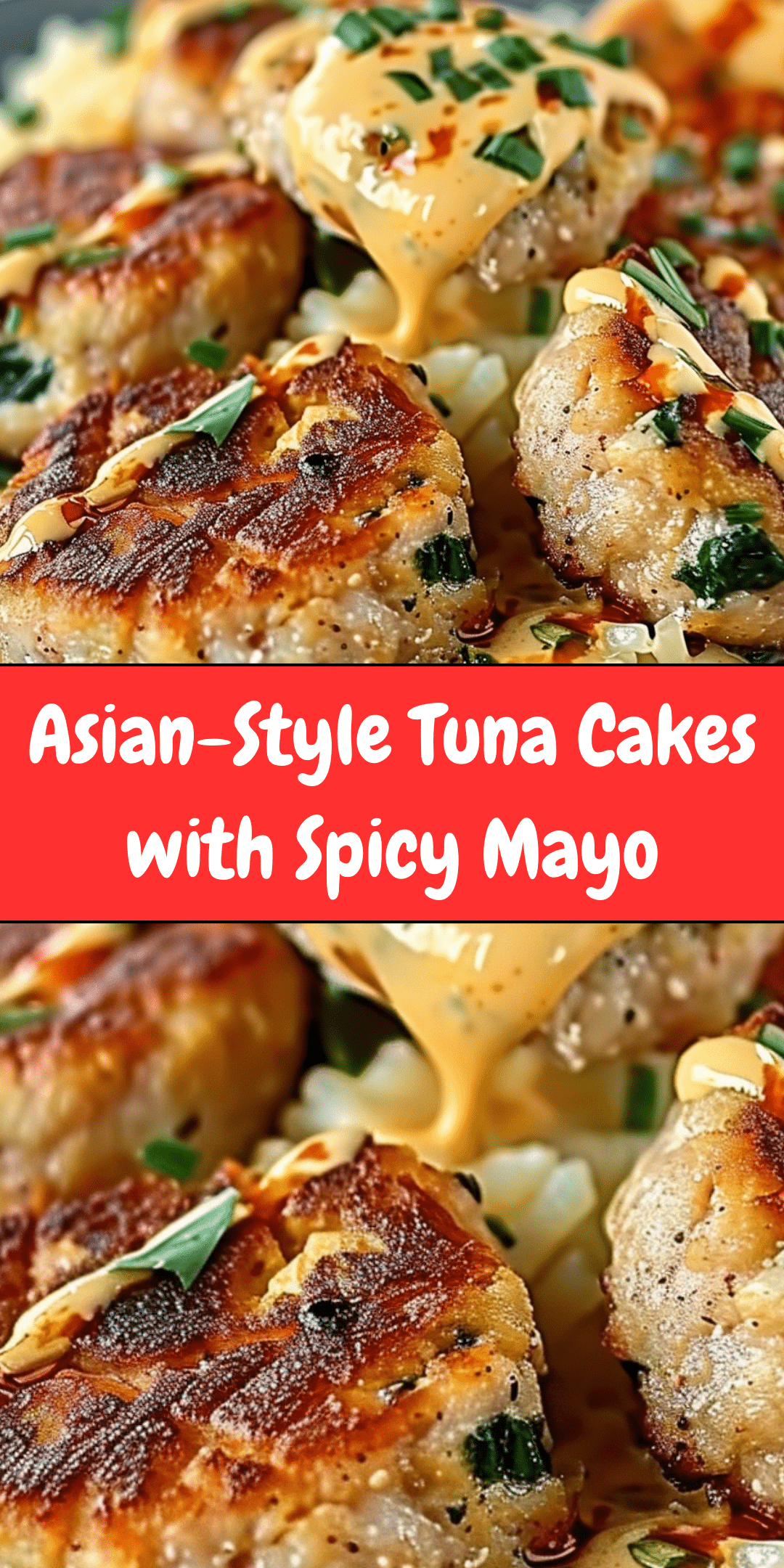Asian-Style Tuna Cakes with Spicy Mayo | Cheryl's Cooking