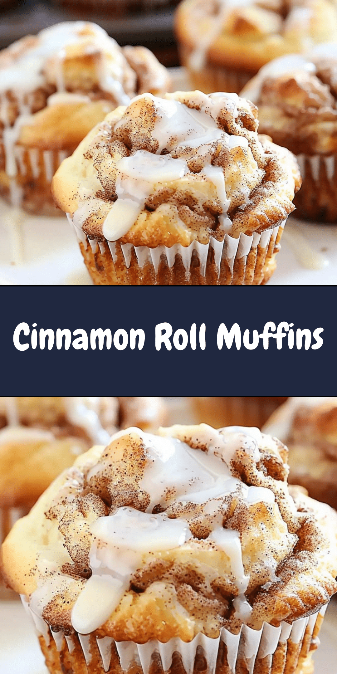 Cinnamon Roll Muffins | Cheryl's Cooking
