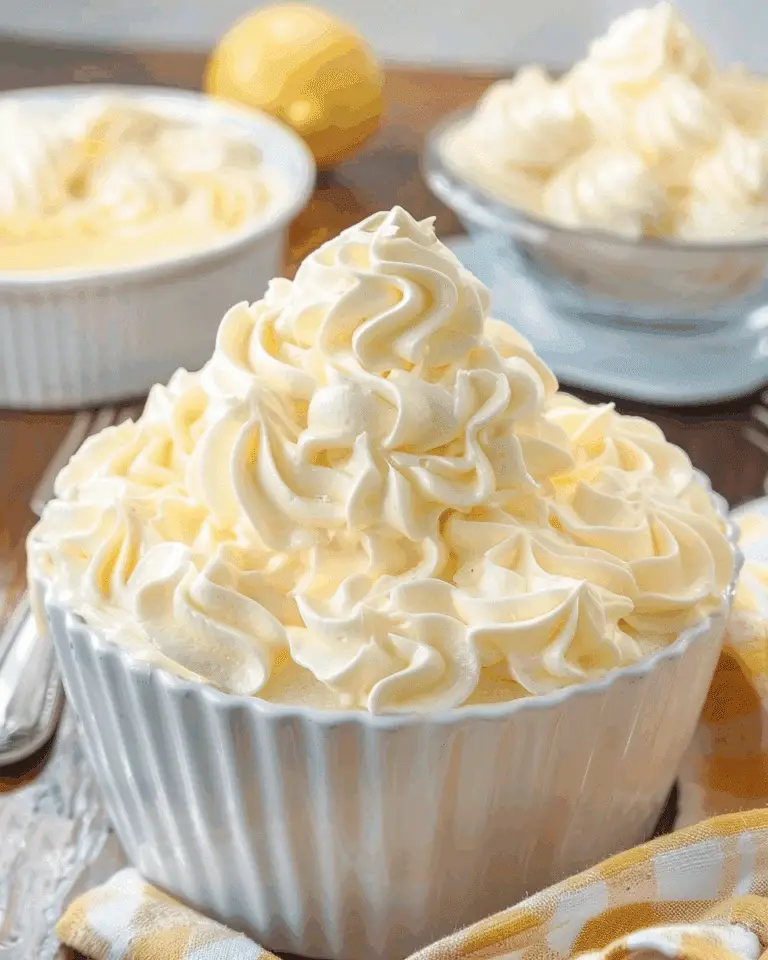 Pudding Cool Whip Frosting | Cheryl's Cooking