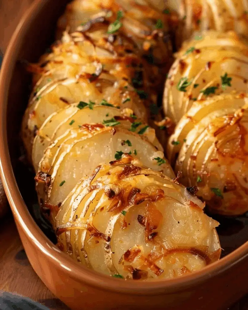 Slow Cooker Lipton Onion Potatoes | Cheryl's Cooking