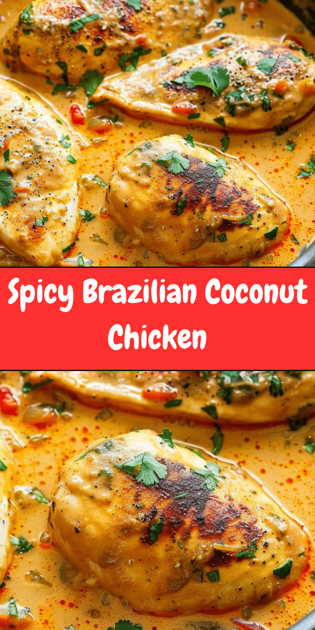 Spicy Brazilian Coconut Chicken | Cheryl's Cooking