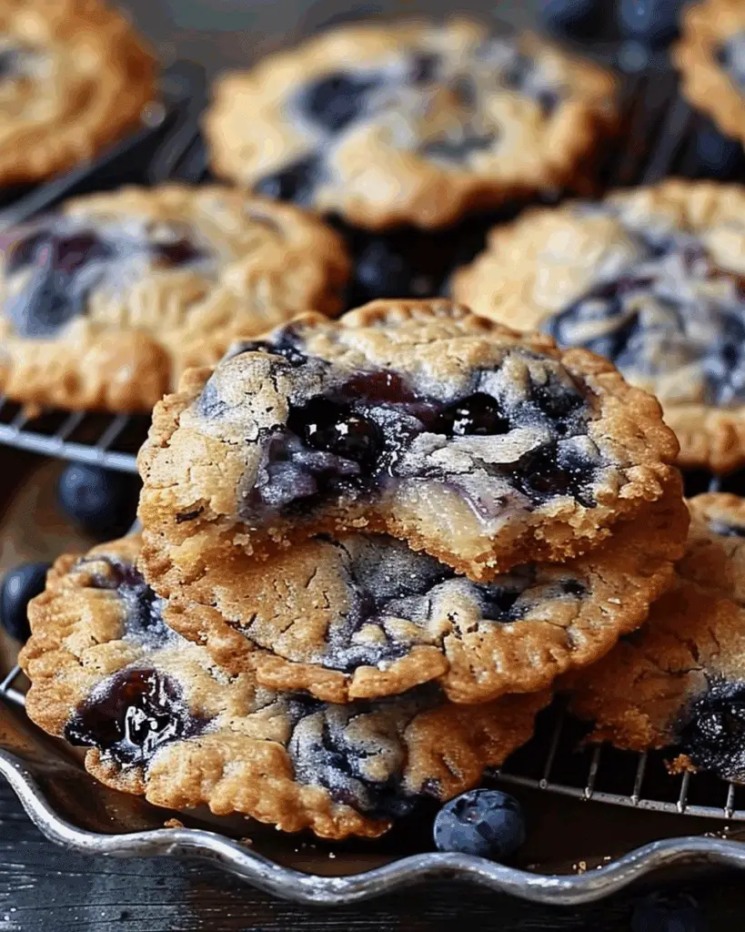 Blueberry Pie Cookies | Cheryl's Cooking