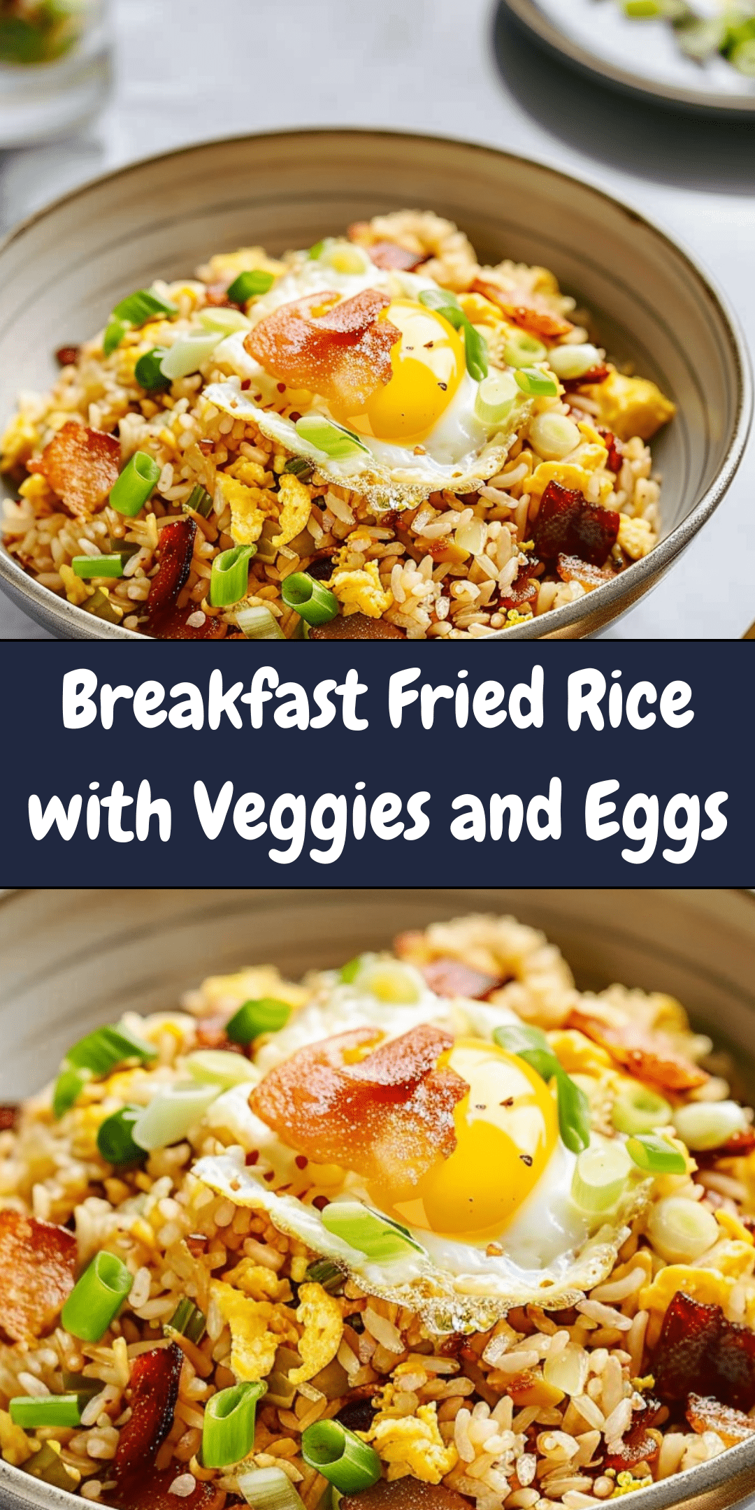 Breakfast Fried Rice with Veggies and Eggs | Cheryl's Cooking