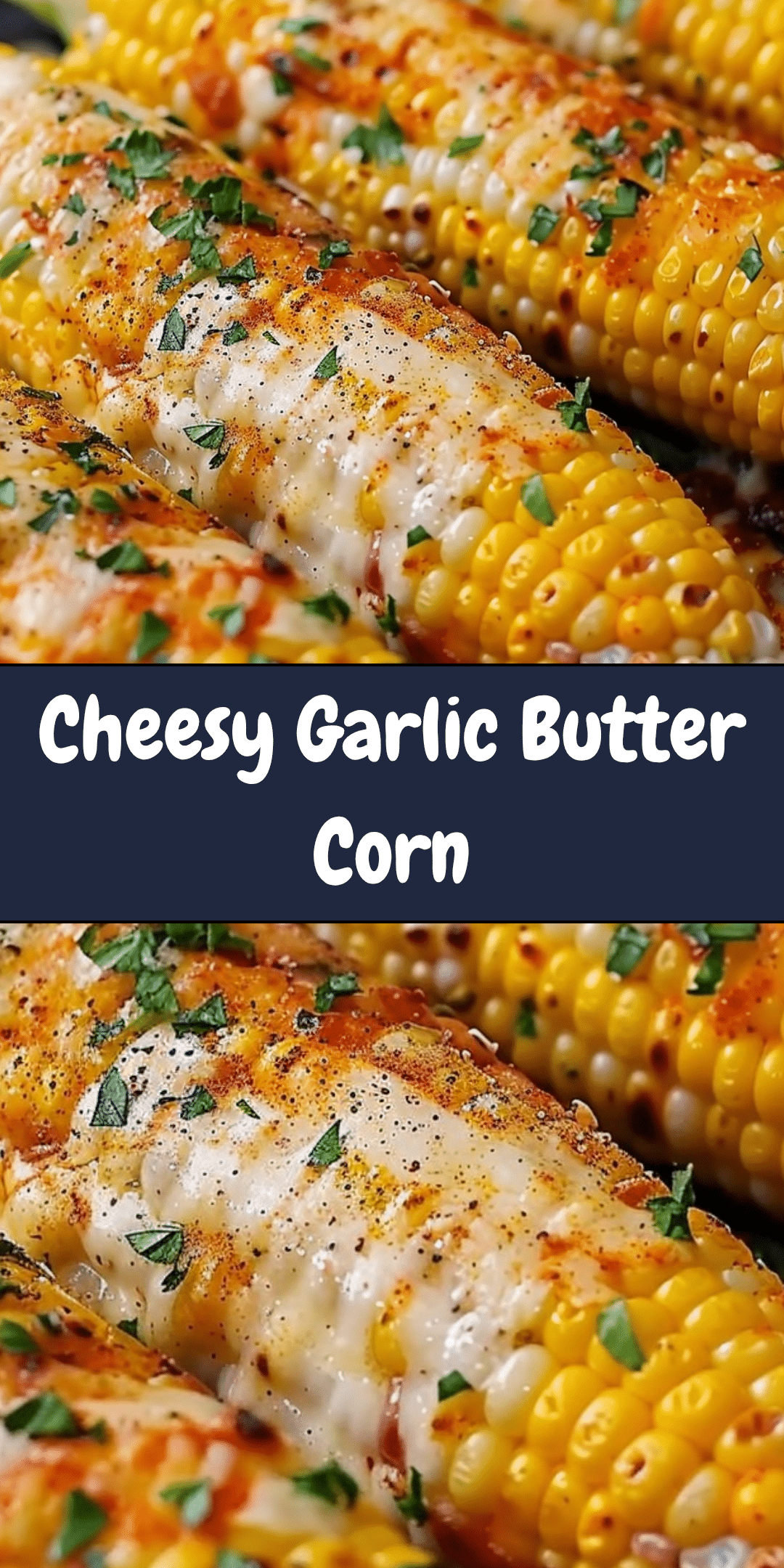 Cheesy Garlic Butter Corn | Cheryl's Cooking