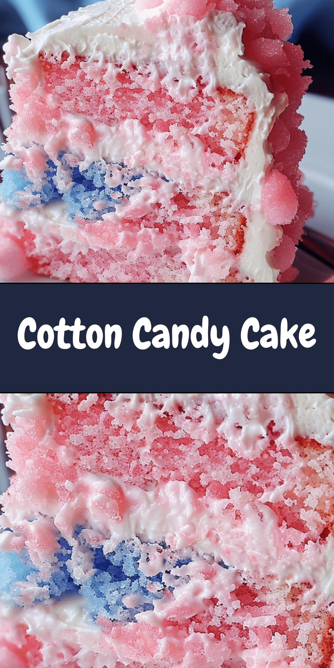 Cotton Candy Cake | Cheryl's Cooking
