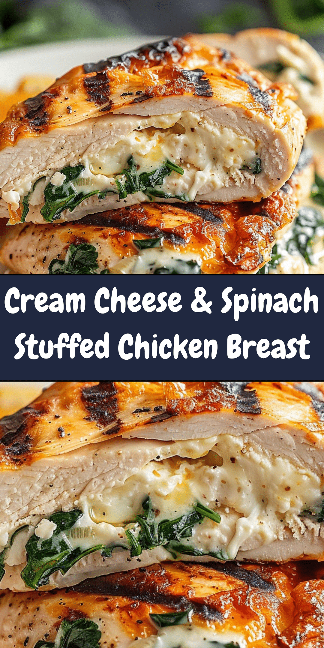 Cream Cheese & Spinach Stuffed Chicken Breast | Cheryl's Cooking