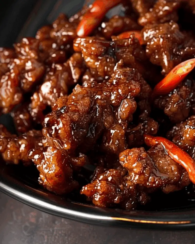 Crispy Sweet Chilli Beef | Cheryl's Cooking