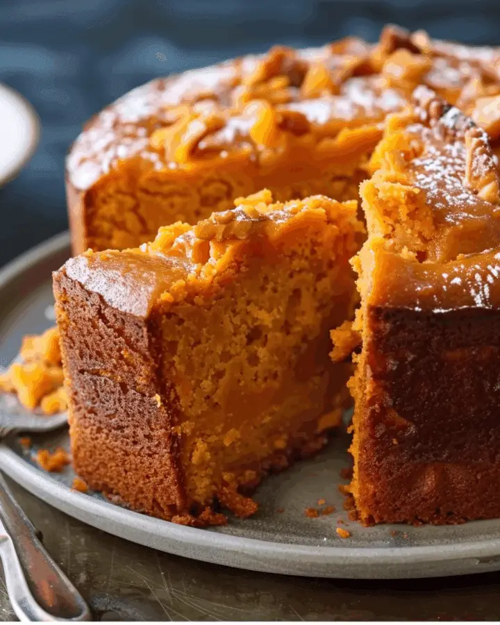Grandmas Famous Sweet Potato Butter Cake | Cheryl's Cooking