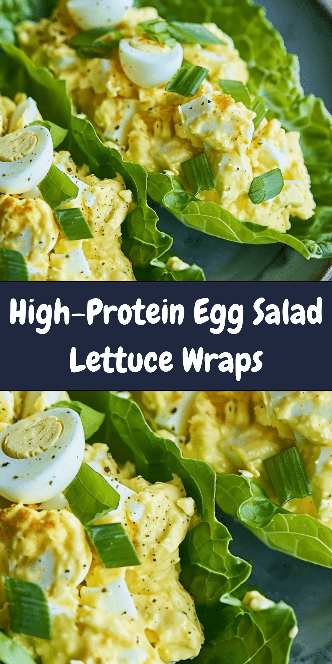 High-Protein Egg Salad Lettuce Wraps | Cheryl's Cooking