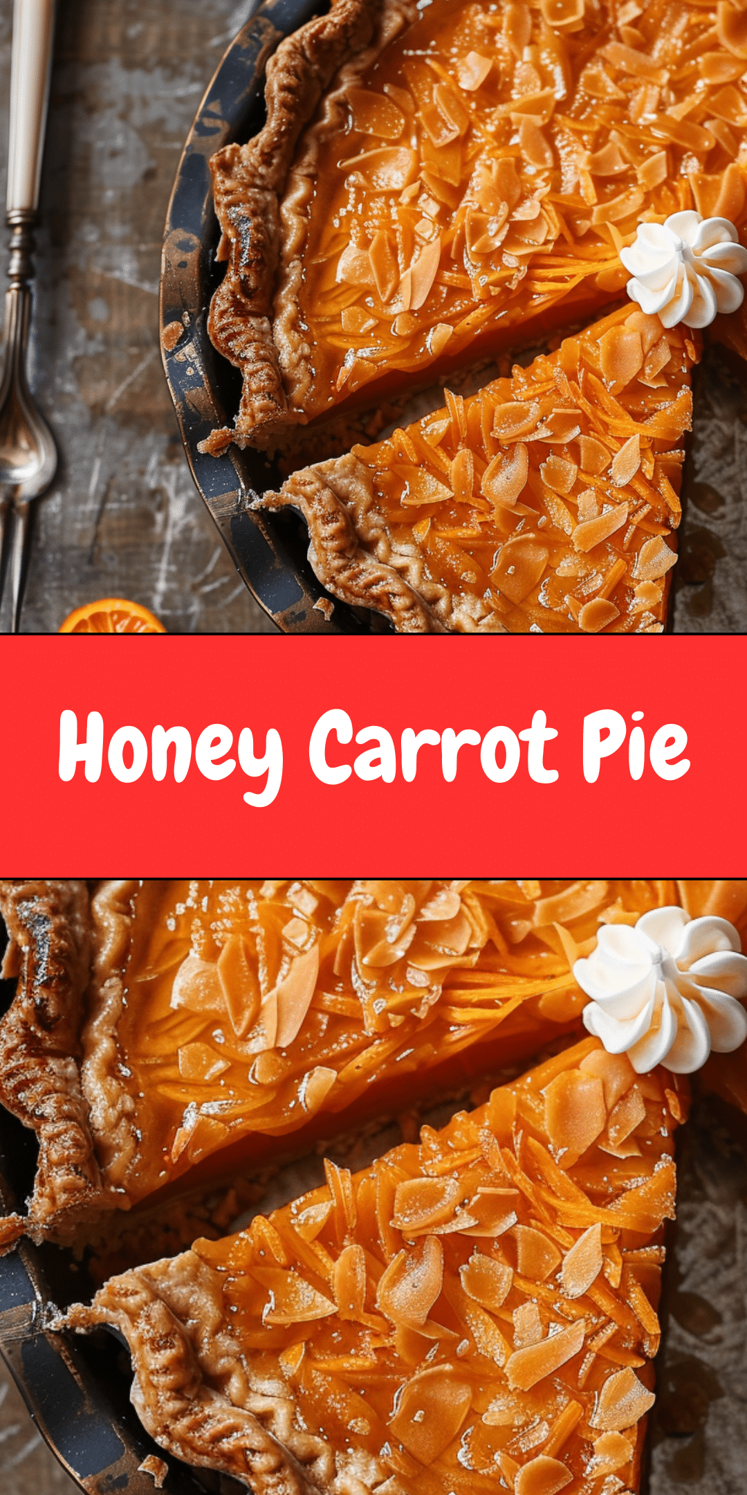 Honey Carrot Pie | Cheryl's Cooking