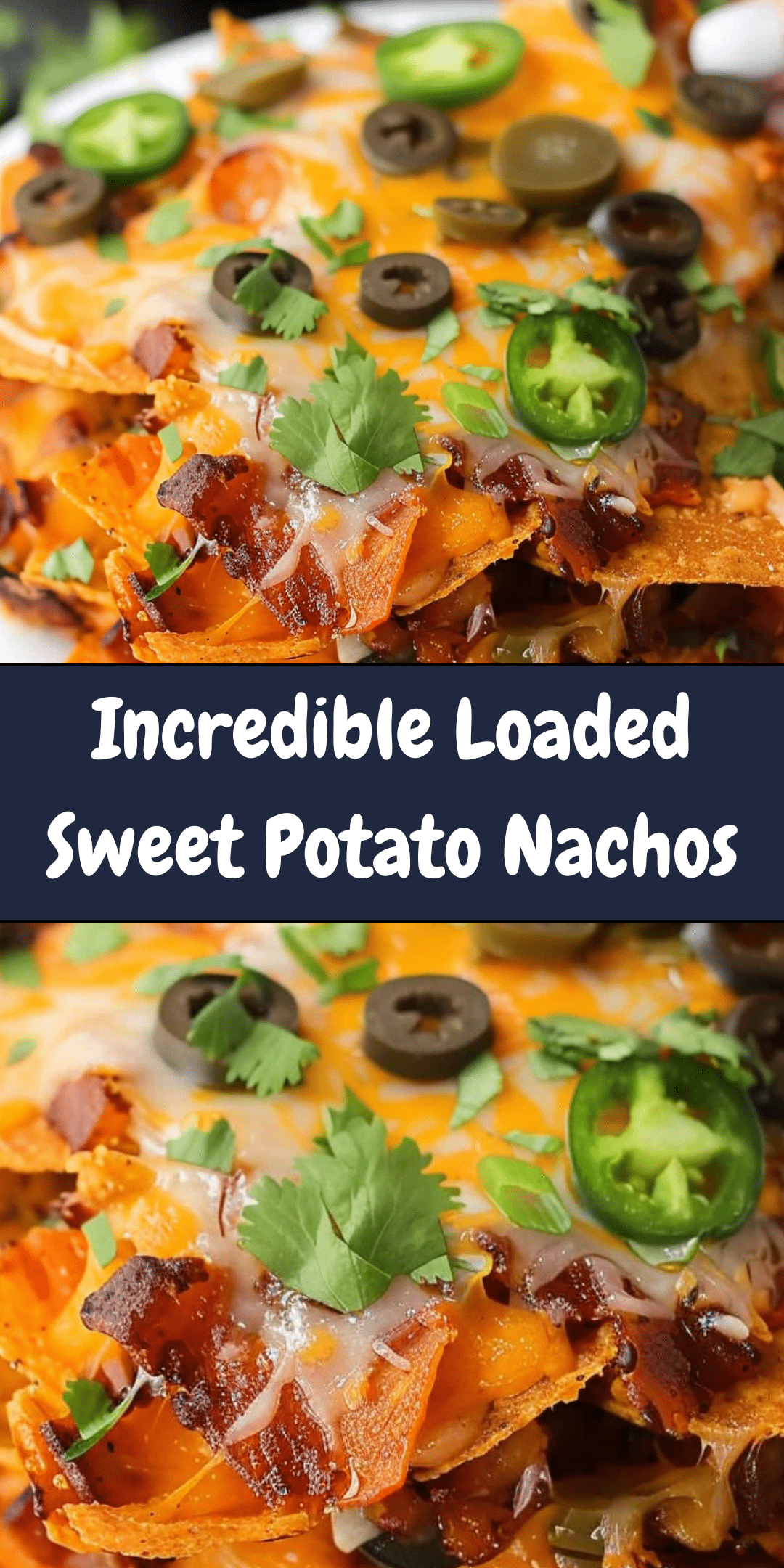 Incredible Loaded Sweet Potato Nachos | Cheryl's Cooking