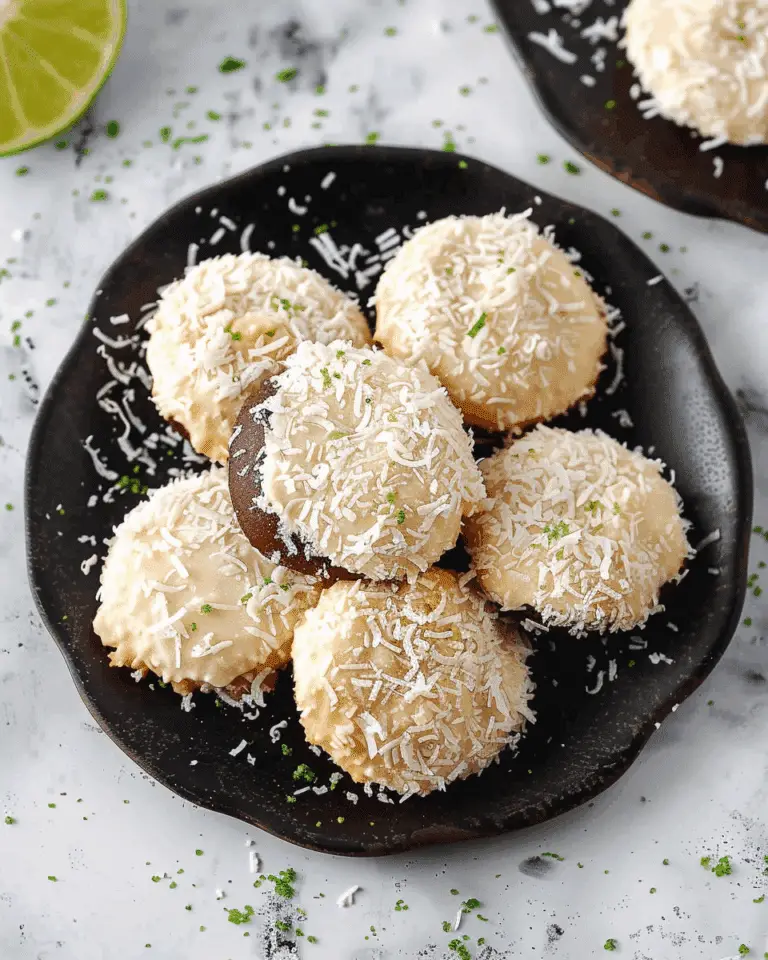 No-Bake Coconut Cookies | Cheryl's Cooking