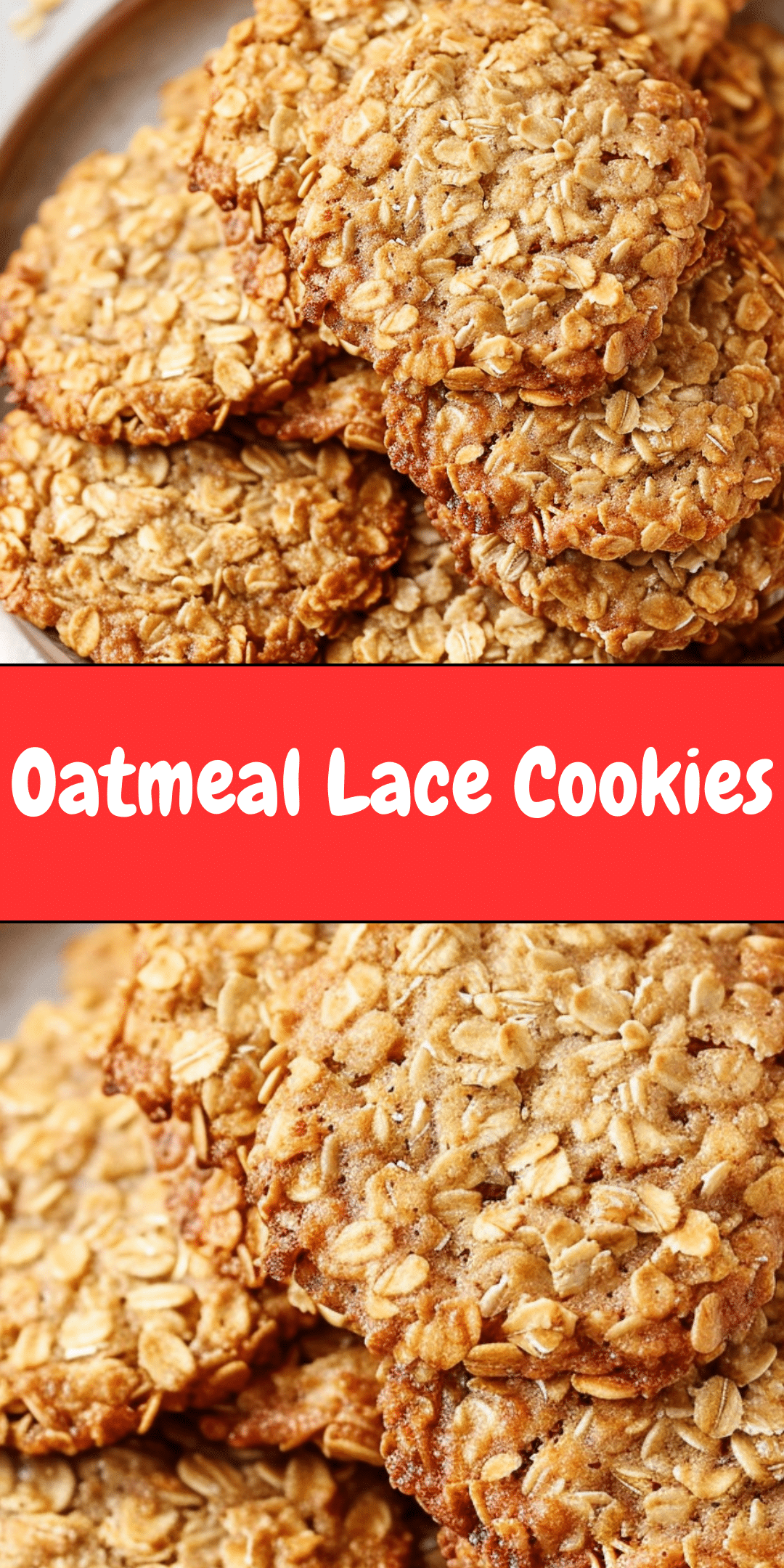 Oatmeal Lace Cookies | Cheryl's Cooking