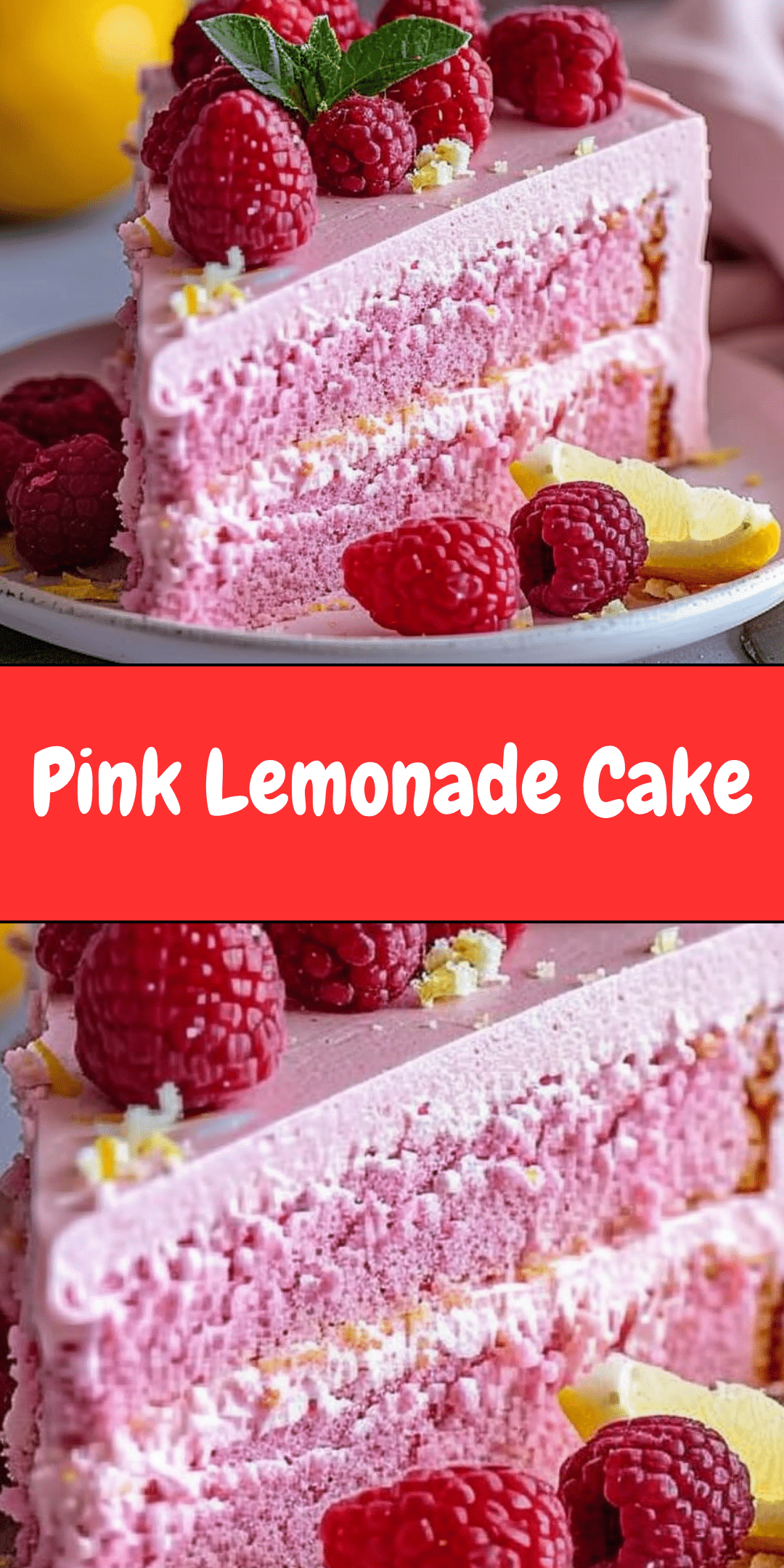 Pink Lemonade Cake | Cheryl's Cooking