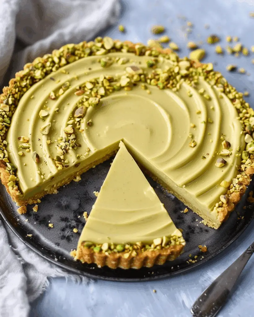 Pistachio Tart | Cheryl's Cooking