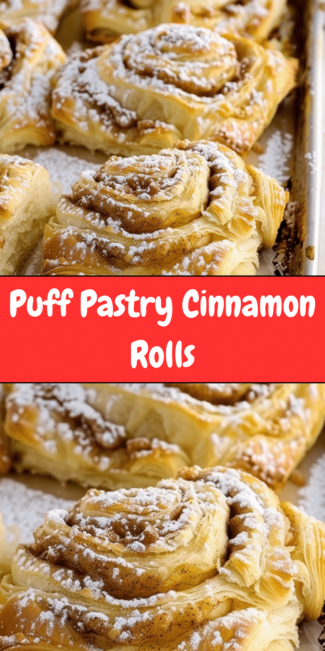 Puff Pastry Cinnamon Rolls | Cheryl's Cooking