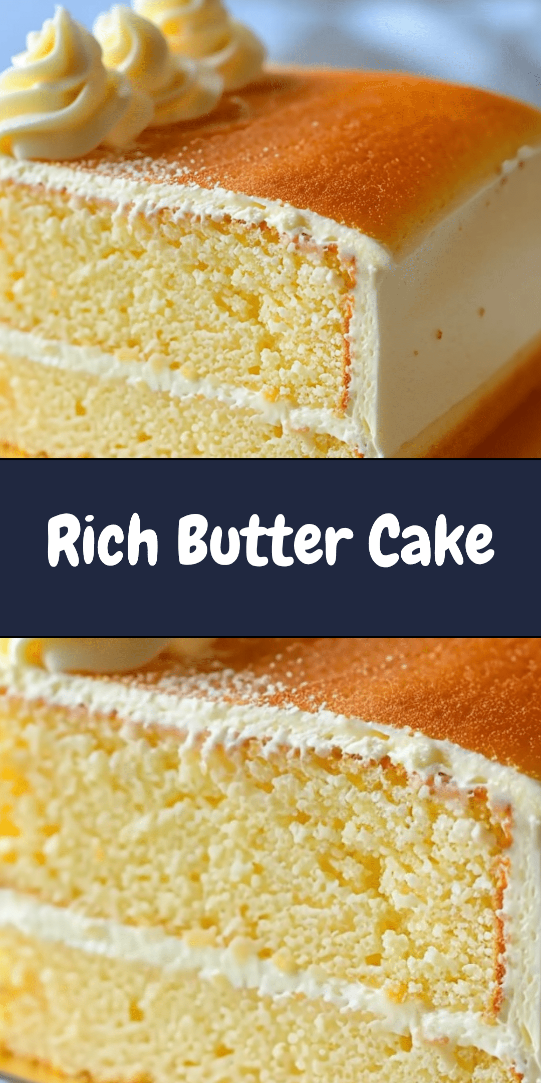 Rich Butter Cake | Cheryl's Cooking