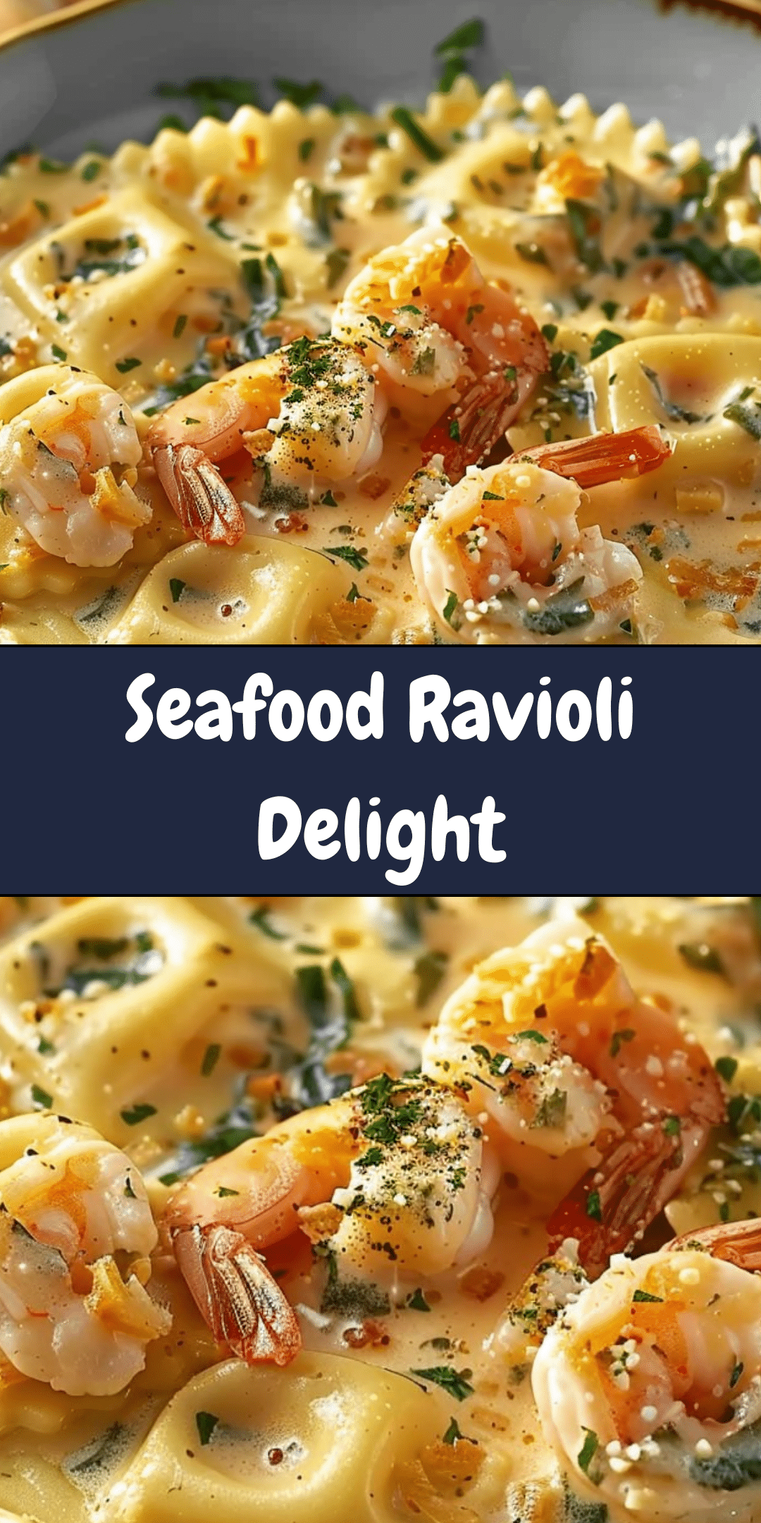 Seafood Ravioli Delight | Cheryl's Cooking