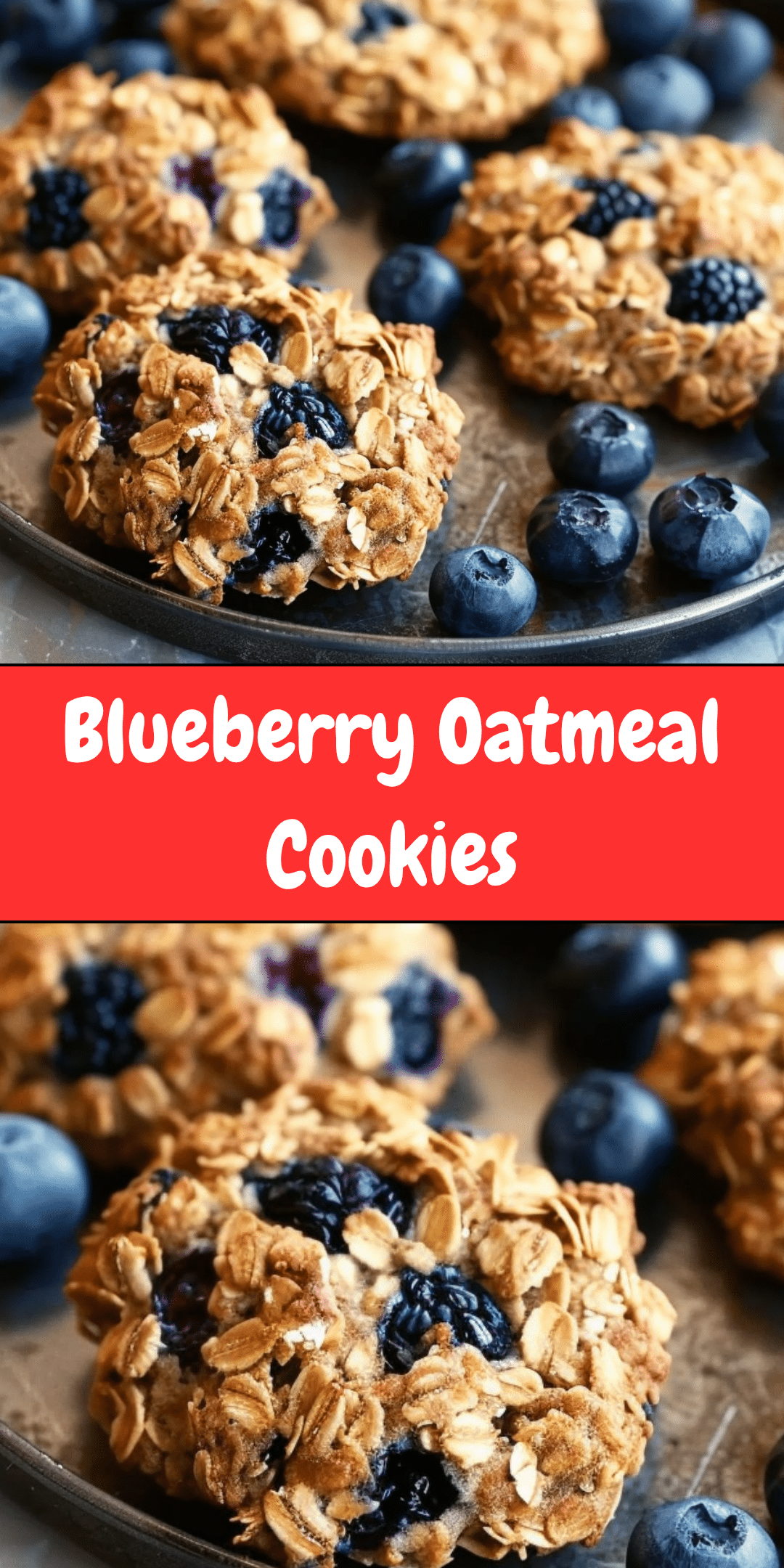 Blueberry Oatmeal Cookies | Cheryl's Cooking
