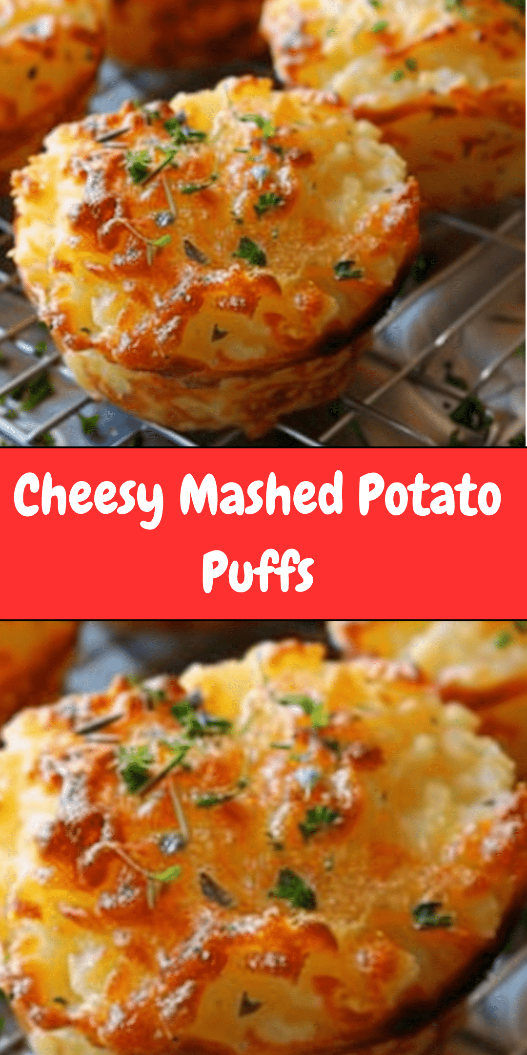 Cheesy Mashed Potato Puffs | Cheryl's Cooking