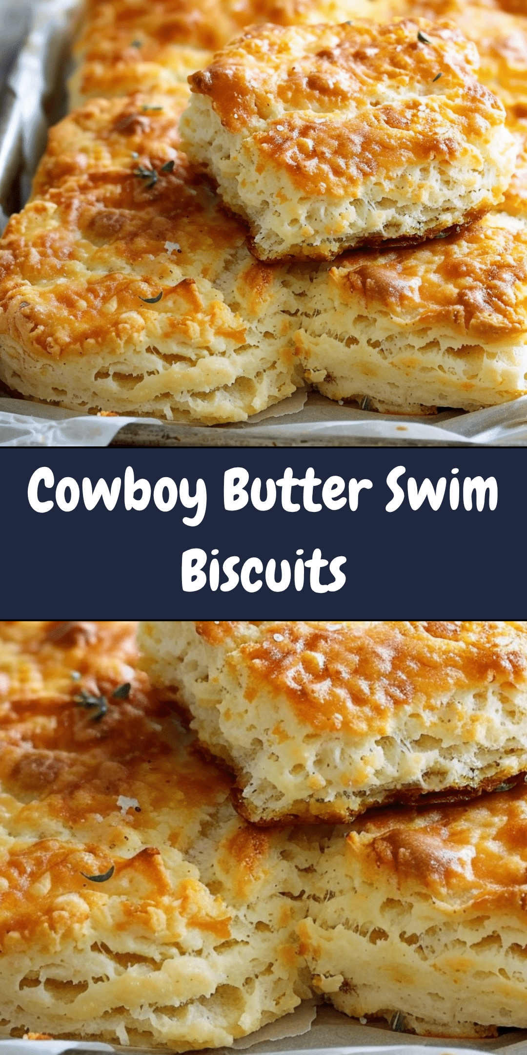 Cowboy Butter Swim Biscuits | Cheryl's Cooking