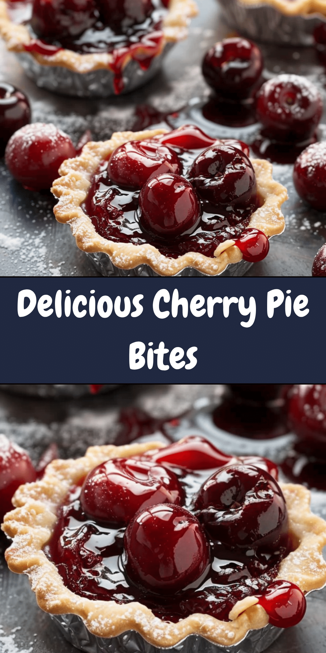 Delicious Cherry Pie Bites | Cheryl's Cooking