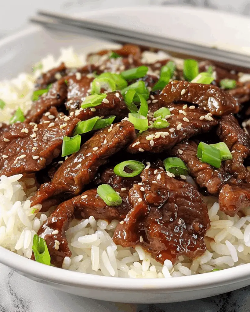 Easy Mongolian Beef (30-Minute Recipe) | Cheryl's Cooking
