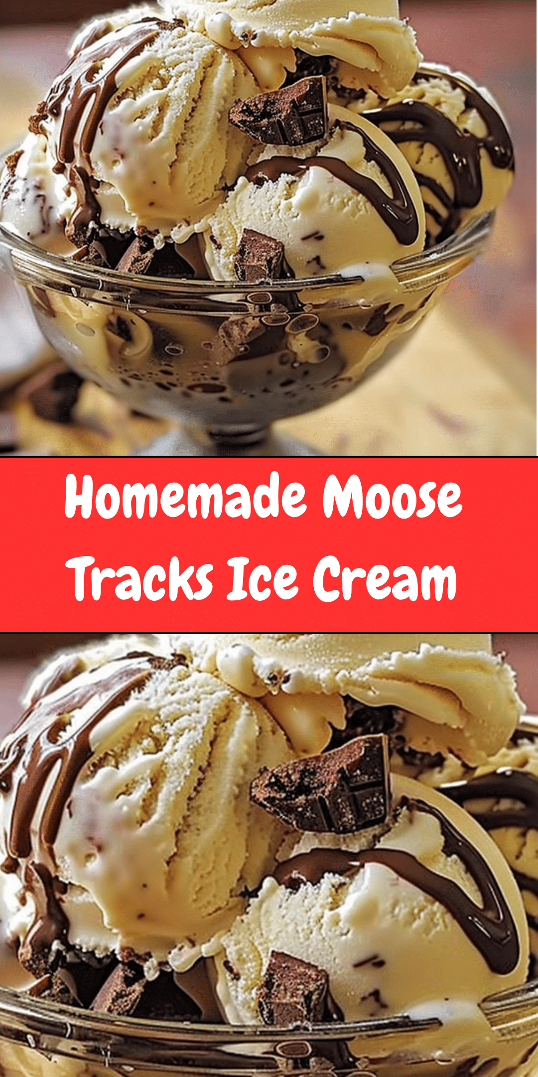 Homemade Moose Tracks Ice Cream | Cheryl's Cooking