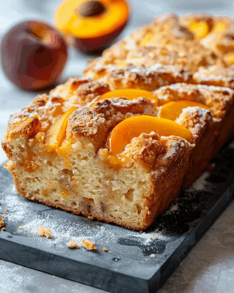 Moist Peach Bread | Cheryl's Cooking