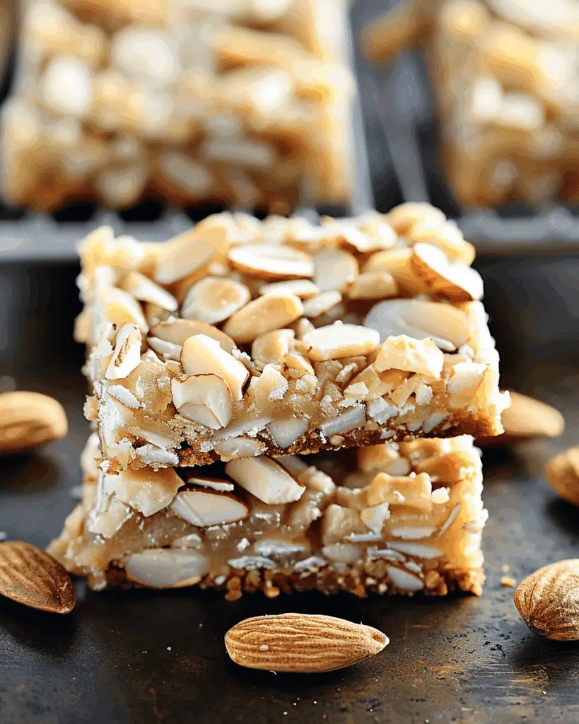 Almond Bars | Cheryl's Cooking