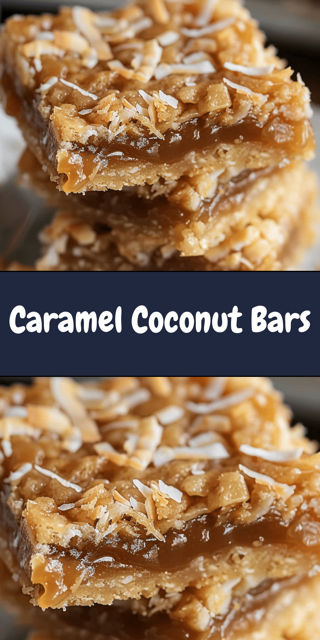 Caramel Coconut Bars | Cheryl's Cooking