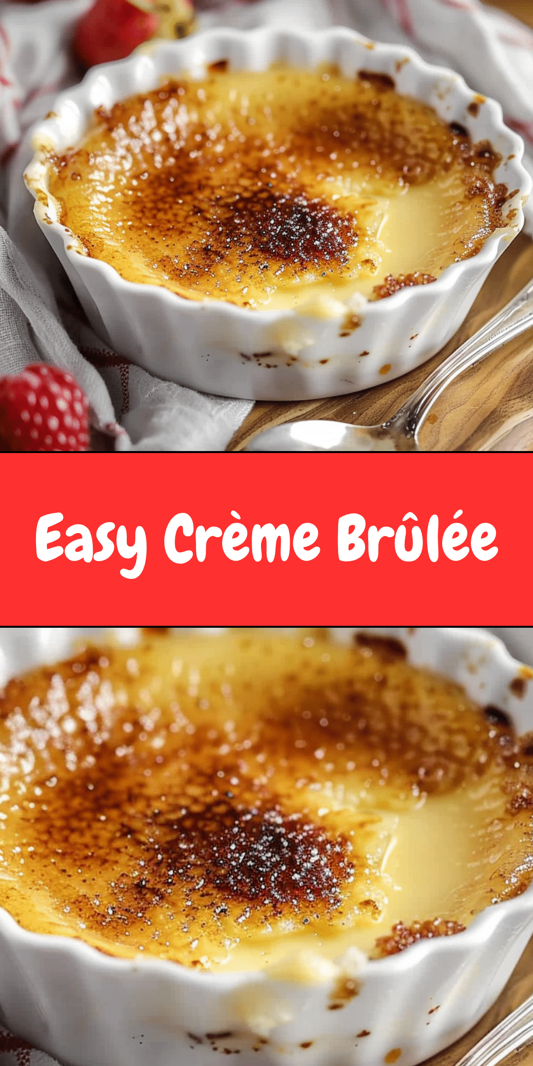 Easy Crème Brûlée | Cheryl's Cooking