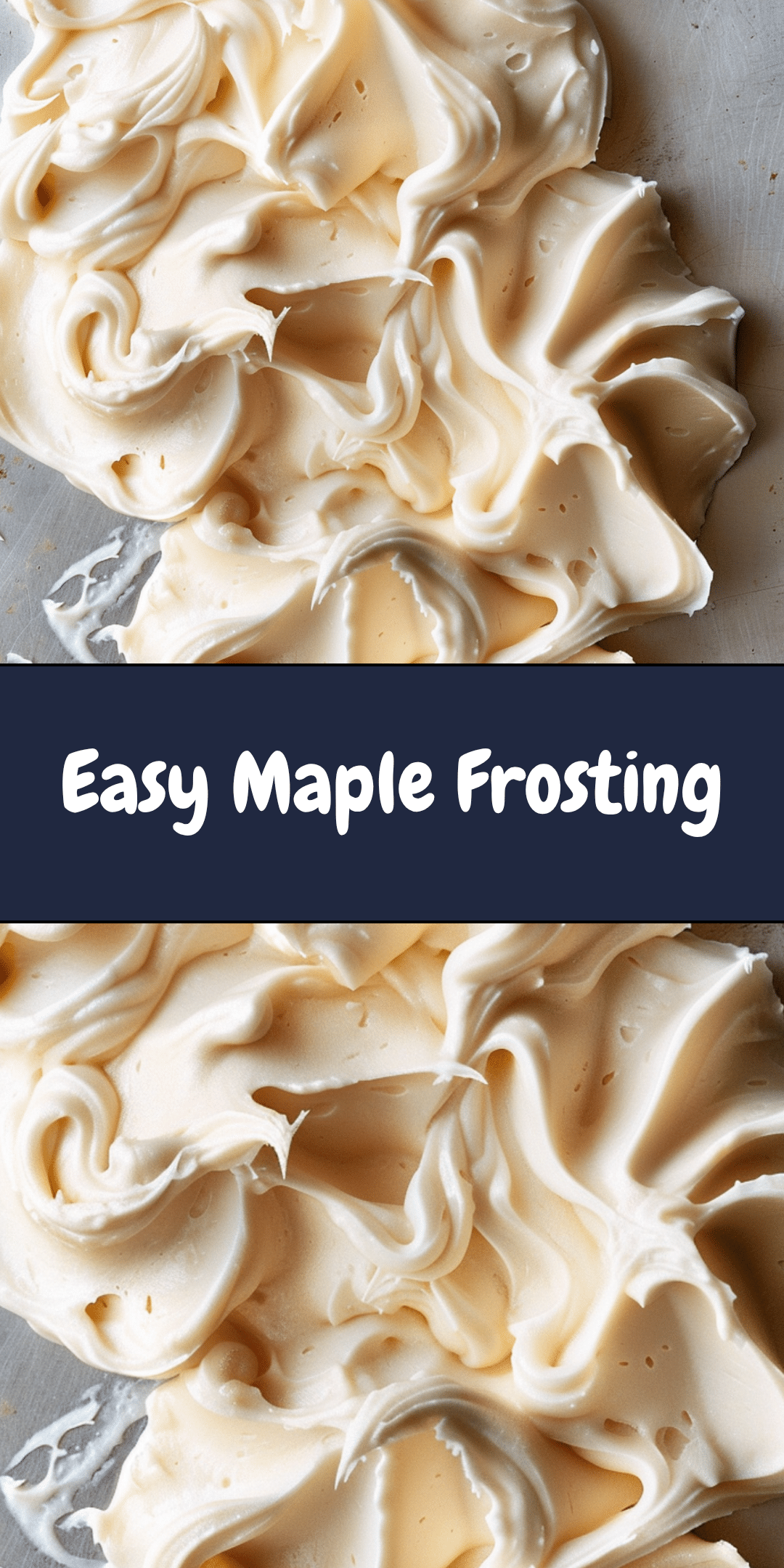 Easy Maple Frosting | Cheryl's Cooking