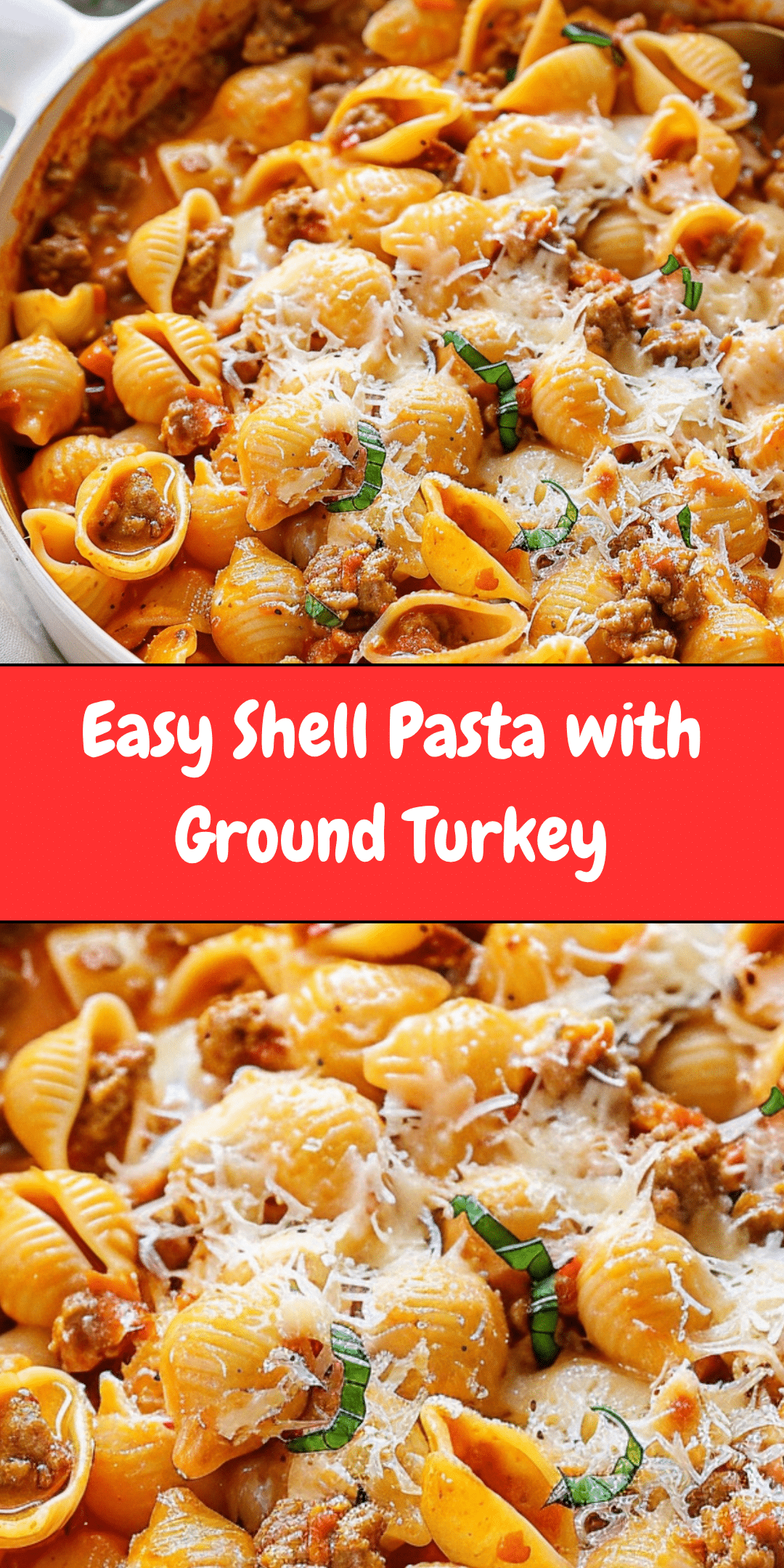 Easy Shell Pasta with Ground Turkey | Cheryl's Cooking