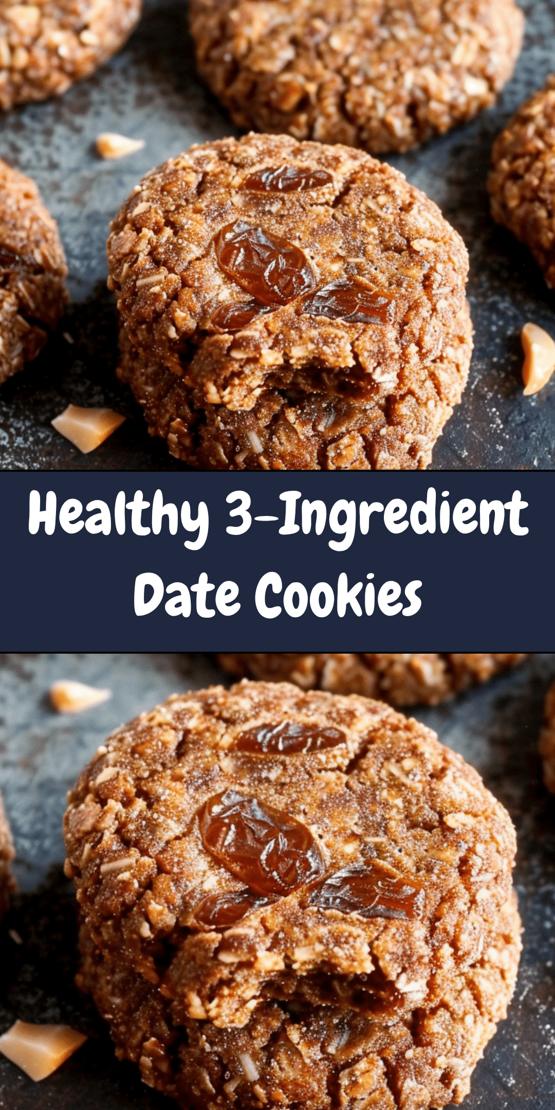 Healthy 3-Ingredient Date Cookies | Cheryl's Cooking