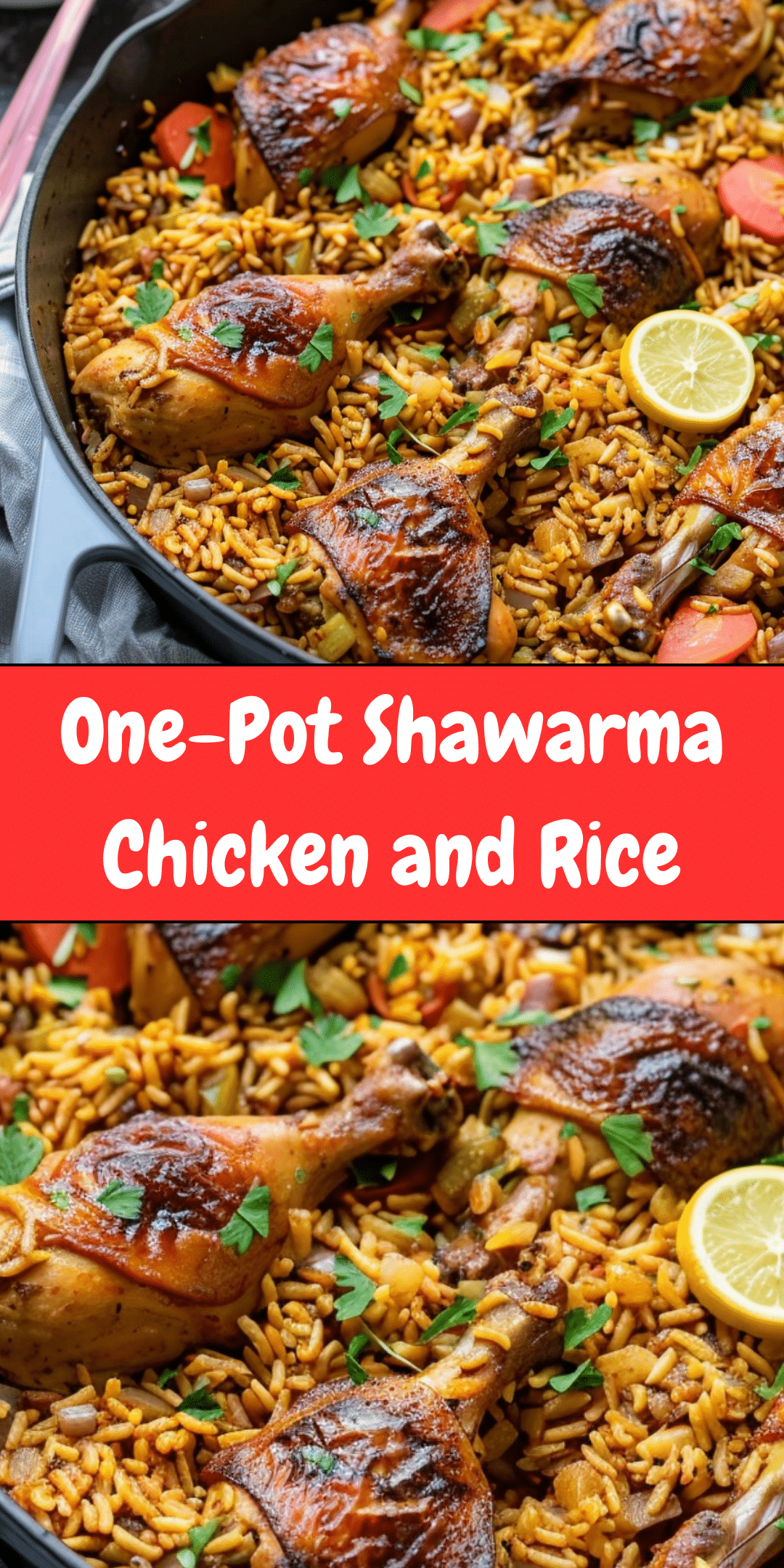 One-Pot Shawarma Chicken and Rice | Cheryl's Cooking