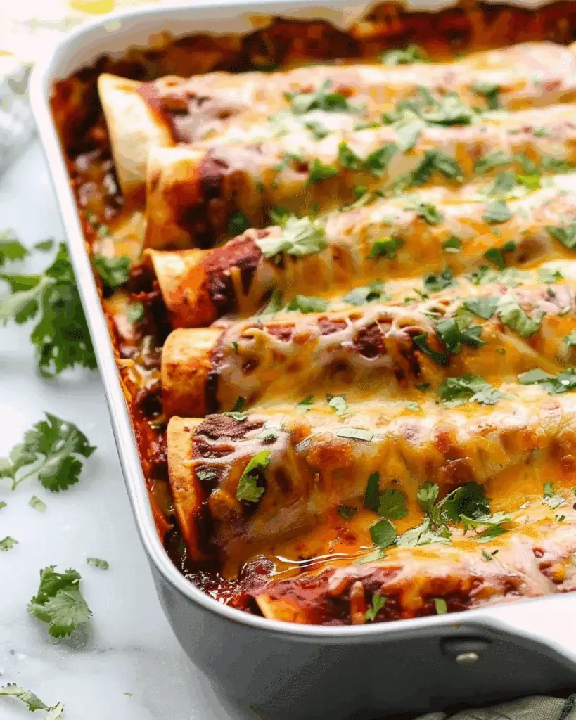 Shredded Beef Enchiladas | Cheryl's Cooking