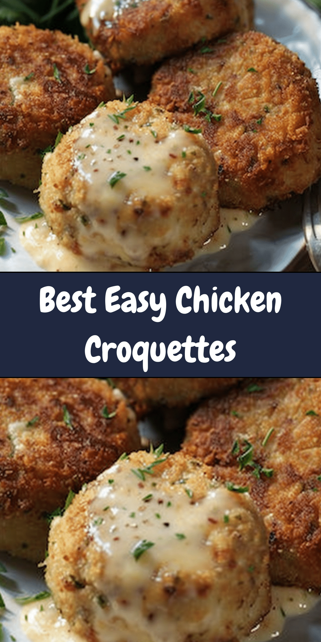 Best Easy Chicken Croquettes | Cheryl's Cooking